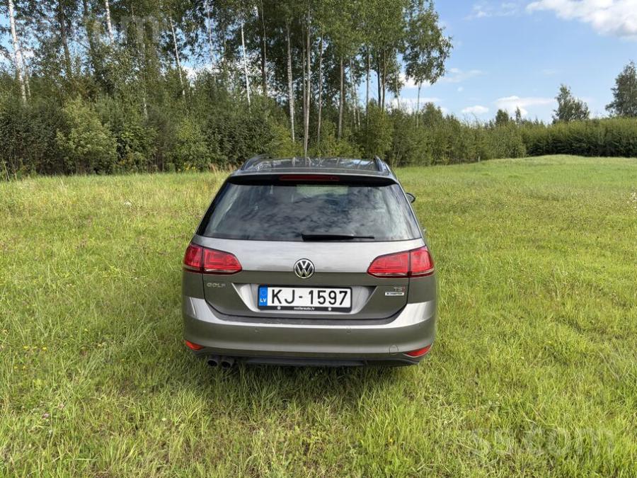 Grey Volkswagen Golf 2016 in Riga, with an engine capacity of 1.40 L and mileage of 193 thousand km for 6800 €, photo 6 on AUTOMOTO.COM.LV