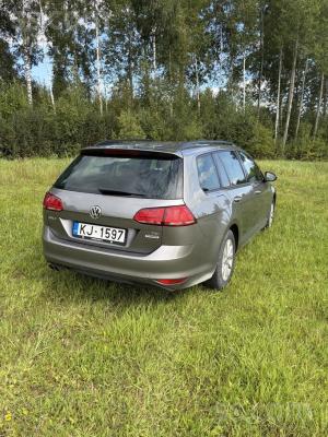 Grey Volkswagen Golf 2016 in Riga, with an engine capacity of 1.40 L and mileage of 193 thousand km for 6800 €, photo 7 on AUTOMOTO.COM.LV