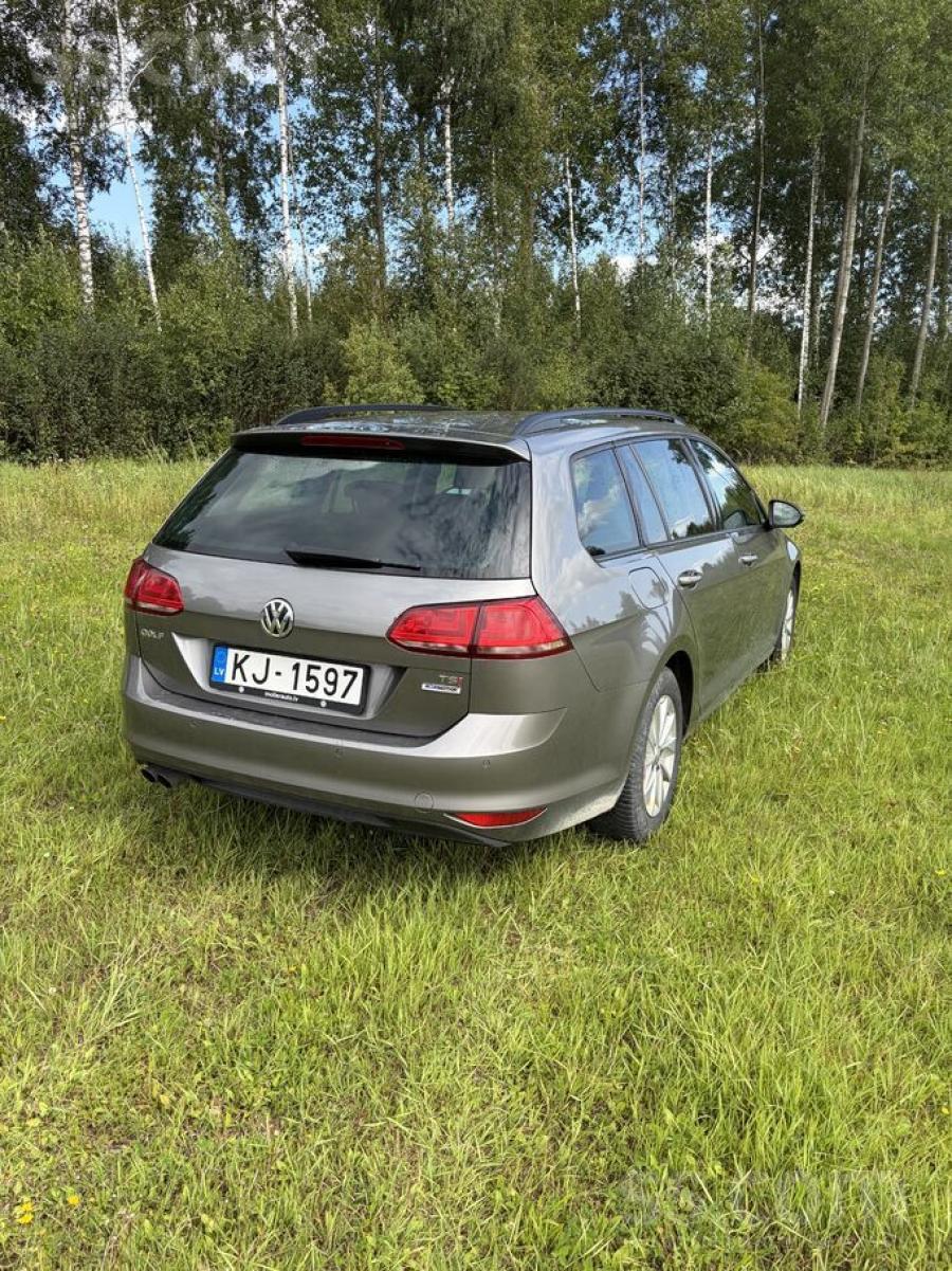 Grey Volkswagen Golf 2016 in Riga, with an engine capacity of 1.40 L and mileage of 193 thousand km for 6800 €, photo 7 on AUTOMOTO.COM.LV