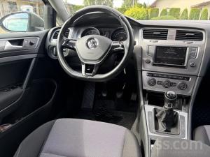 Grey Volkswagen Golf 2016 in Riga, with an engine capacity of 1.40 L and mileage of 193 thousand km for 6800 €, photo 12 on AUTOMOTO.COM.LV