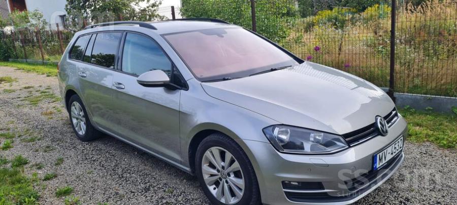 Grey Volkswagen Golf 2016 in Riga, with an engine capacity of 1.60 L and mileage of 238 thousand km for 6700 €, photo 1 on AUTOMOTO.COM.LV