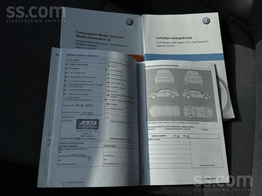 Pelēks Volkswagen Golf 2016 Liepāja, ar dzinēja tilpumu 1.60 L un nobraukumu 203 tūkst. km par 6500 €, foto 27 vietnē AUTOMOTO.COM.LV