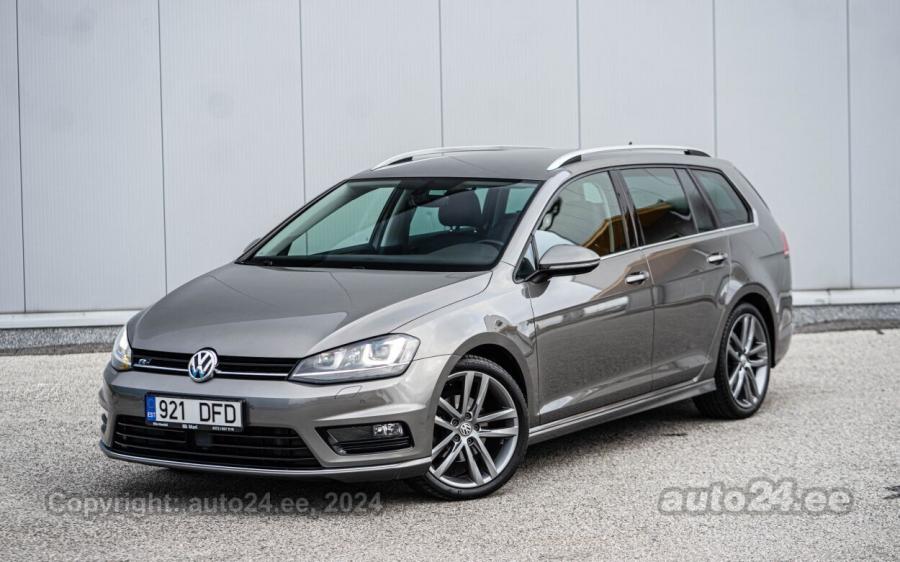 Grey Volkswagen Golf 2017 in Tallinn, with an engine capacity of 2.00 L and mileage of 191 thousand km for 15500 €, photo 1 on AUTOMOTO.COM.LV