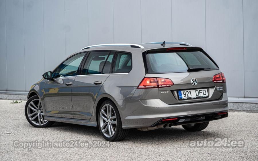Grey Volkswagen Golf 2017 in Tallinn, with an engine capacity of 2.00 L and mileage of 191 thousand km for 15500 €, photo 11 on AUTOMOTO.COM.LV