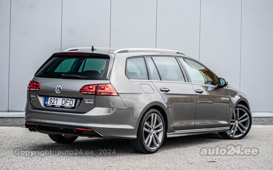 Grey Volkswagen Golf 2017 in Tallinn, with an engine capacity of 2.00 L and mileage of 191 thousand km for 15500 €, photo 12 on AUTOMOTO.COM.LV