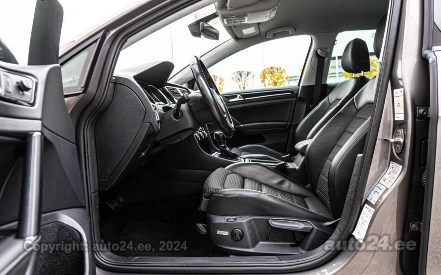 Grey Volkswagen Golf 2017 in Tallinn, with an engine capacity of 2.00 L and mileage of 191 thousand km for 15500 €, photo 26 on AUTOMOTO.COM.LV