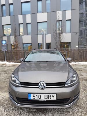 Pelēks Volkswagen Golf 2017 Tallina, ar dzinēja tilpumu 1.40 L un nobraukumu 107 tūkst. km par 12500 €, foto 2 vietnē AUTOMOTO.COM.LV