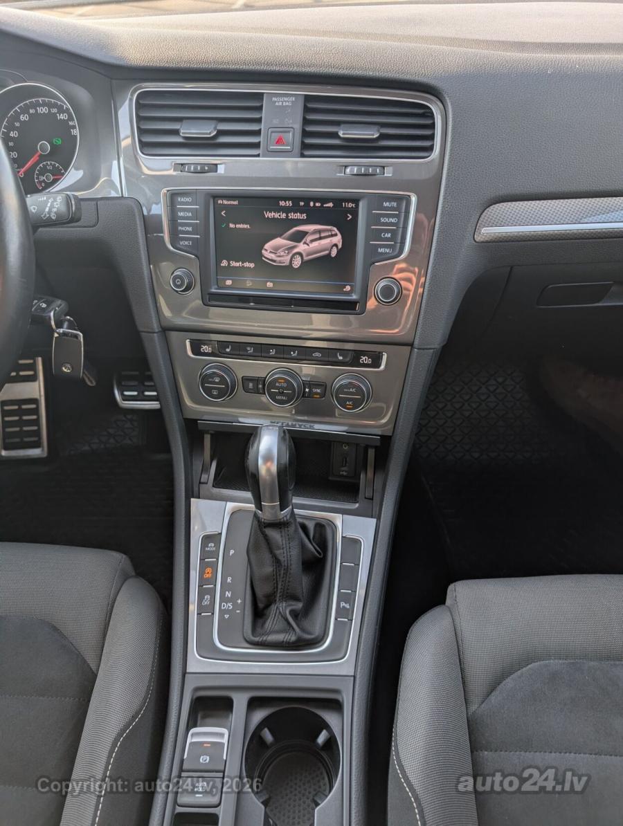 Pelēks Volkswagen Golf 2017 Rapla, ar dzinēja tilpumu 2.00 L un nobraukumu 230 tūkst. km par 13000 €, foto 9 vietnē AUTOMOTO.COM.LV