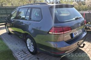 Grey Volkswagen Golf 2017 in Riga, with an engine capacity of 1.60 L and mileage of 177 thousand km for 9400 €, photo 5 on AUTOMOTO.COM.LV