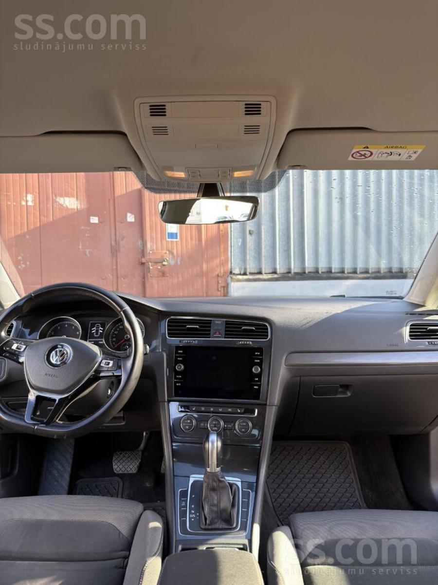 Pelēks Volkswagen Golf 2017 Rīga, ar dzinēja tilpumu 1.40 L un nobraukumu 260 tūkst. km par 7700 €, foto 12 vietnē AUTOMOTO.COM.LV