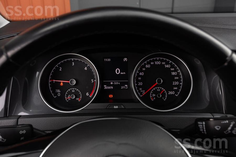 Pelēks Volkswagen Golf 2017 Jelgava, ar dzinēja tilpumu 1.60 L un nobraukumu 265 tūkst. km par 7500 €, foto 19 vietnē AUTOMOTO.COM.LV