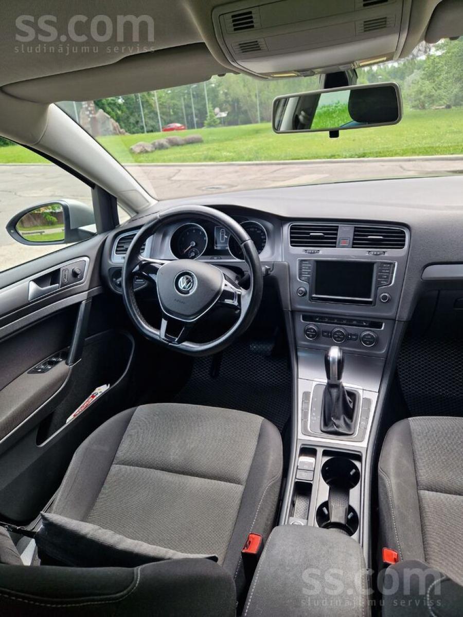 Pelēks Volkswagen Golf 2017 Rīga, ar dzinēja tilpumu 1.40 L un nobraukumu 268 tūkst. km par 6600 €, foto 4 vietnē AUTOMOTO.COM.LV