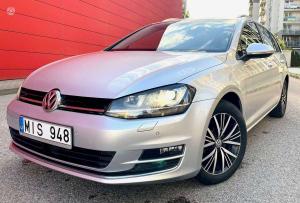 Grey Volkswagen Golf 2017 in Vilnius, with an engine capacity of 1.60 L and mileage of 175 thousand km for 7800 €, photo  on AUTOMOTO.COM.LV