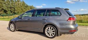Grey Volkswagen Golf 2017 in Riga, with an engine capacity of 2.00 L and mileage of 237 thousand km for 10750 €, photo 4 on AUTOMOTO.COM.LV