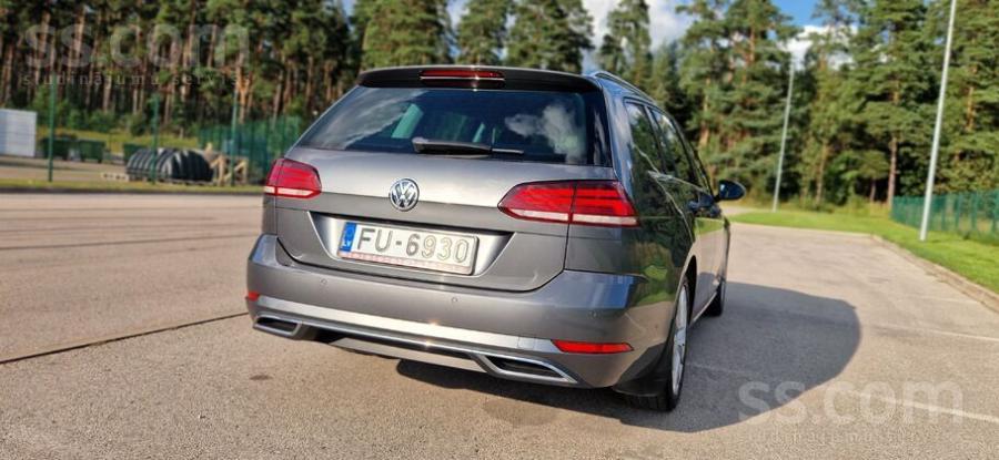 Grey Volkswagen Golf 2017 in Riga, with an engine capacity of 2.00 L and mileage of 237 thousand km for 10750 €, photo 5 on AUTOMOTO.COM.LV