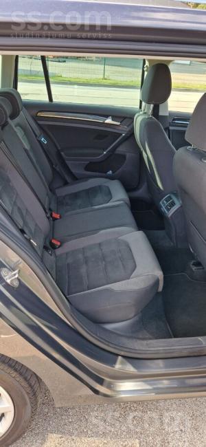 Grey Volkswagen Golf 2017 in Riga, with an engine capacity of 2.00 L and mileage of 237 thousand km for 10750 €, photo 8 on AUTOMOTO.COM.LV