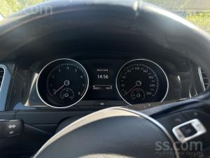 Grey Volkswagen Golf 2017 in Riga, with an engine capacity of 1.40 L and mileage of 261 thousand km for 6990 €, photo 14 on AUTOMOTO.COM.LV