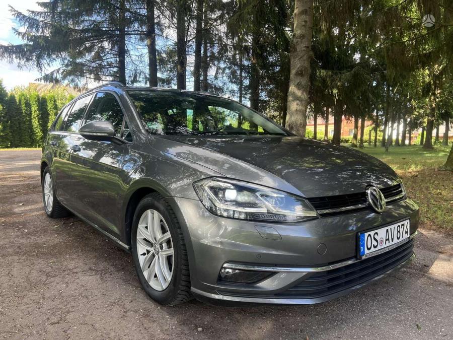 Pelēks Volkswagen Golf 2017 Vilkaviškis, ar dzinēja tilpumu 1.60 L un nobraukumu 161 tūkst. km par 9450 €, foto 1 vietnē AUTOMOTO.COM.LV