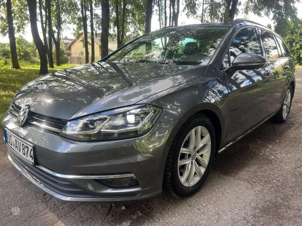 Pelēks Volkswagen Golf 2017 Vilkaviškis, ar dzinēja tilpumu 1.60 L un nobraukumu 161 tūkst. km par 9450 €, foto 2 vietnē AUTOMOTO.COM.LV