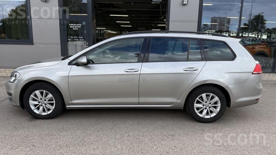 Grey Volkswagen Golf 2017 in Riga, with an engine capacity of 1.40 L and mileage of 271 thousand km for 4500 €, photo 3 on AUTOMOTO.COM.LV