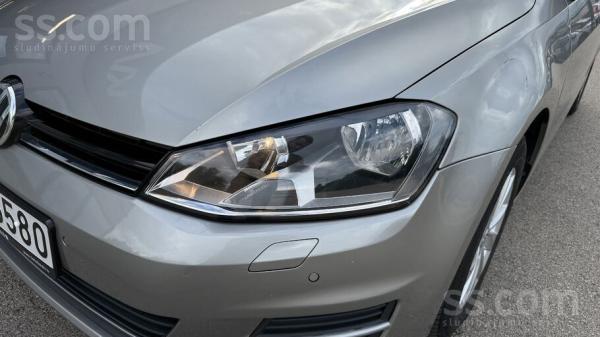 Grey Volkswagen Golf 2017 in Riga, with an engine capacity of 1.40 L and mileage of 271 thousand km for 4500 €, photo 8 on AUTOMOTO.COM.LV