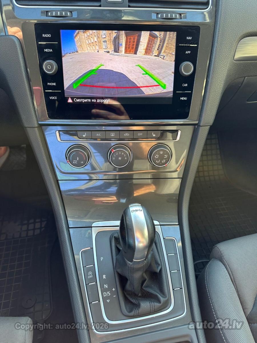 Grey Volkswagen Golf 2017 in Tallinn, with an engine capacity of 1.60 L and mileage of 263 thousand km for 7390 €, photo 12 on AUTOMOTO.COM.LV