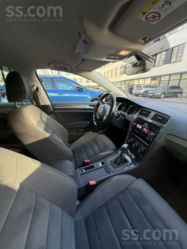 Pelēks Volkswagen Golf 2017 Rīga, ar dzinēja tilpumu 1.40 L un nobraukumu 170 tūkst. km par 9990 €, foto 10 vietnē AUTOMOTO.COM.LV