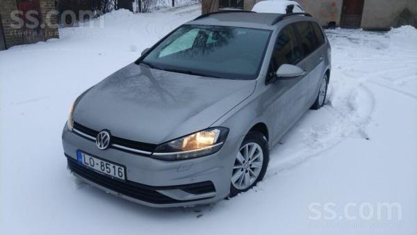 Grey Volkswagen Golf 2018 in Riga, with an engine capacity of 1.40 L and mileage of 192 thousand km for 7500 €, photo 4 on AUTOMOTO.COM.LV