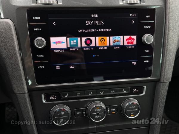 Grey Volkswagen Golf 2018 in Parnu, with an engine capacity of 1.40 L and mileage of 91 thousand km for 13900 €, photo 8 on AUTOMOTO.COM.LV