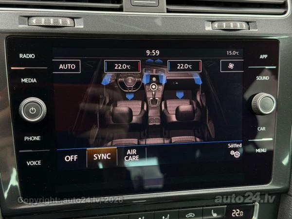 Grey Volkswagen Golf 2018 in Parnu, with an engine capacity of 1.40 L and mileage of 91 thousand km for 13900 €, photo 10 on AUTOMOTO.COM.LV