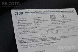 Серый Фольксваген Гольф 2018 в Рига, объемом двигателя 1.60 л и пробегом 280 тыс. км за 8500 €, фото 25 на AUTOMOTO.COM.LV