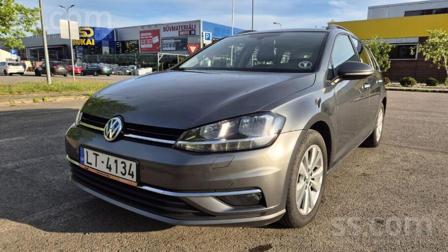 Pelēks Volkswagen Golf 2018 Jelgava, ar dzinēja tilpumu 1.60 L un nobraukumu 182 tūkst. km par 9750 €, foto 3 vietnē AUTOMOTO.COM.LV