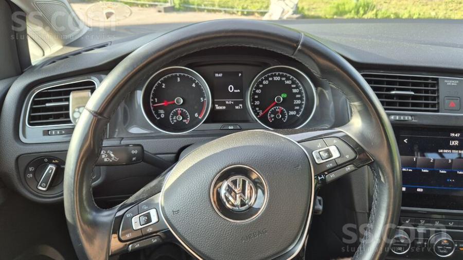 Pelēks Volkswagen Golf 2018 Jelgava, ar dzinēja tilpumu 1.60 L un nobraukumu 182 tūkst. km par 9750 €, foto 17 vietnē AUTOMOTO.COM.LV