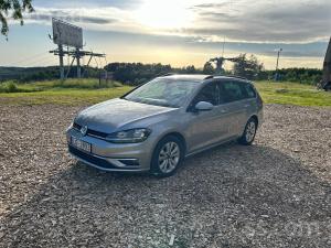 Pelēks Volkswagen Golf 2018 Cēsis, ar dzinēja tilpumu 1.60 L un nobraukumu 124 tūkst. km par 9299 €, foto  vietnē AUTOMOTO.COM.LV