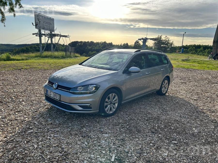 Pelēks Volkswagen Golf 2018 Cēsis, ar dzinēja tilpumu 1.60 L un nobraukumu 124 tūkst. km par 9299 €, foto 1 vietnē AUTOMOTO.COM.LV