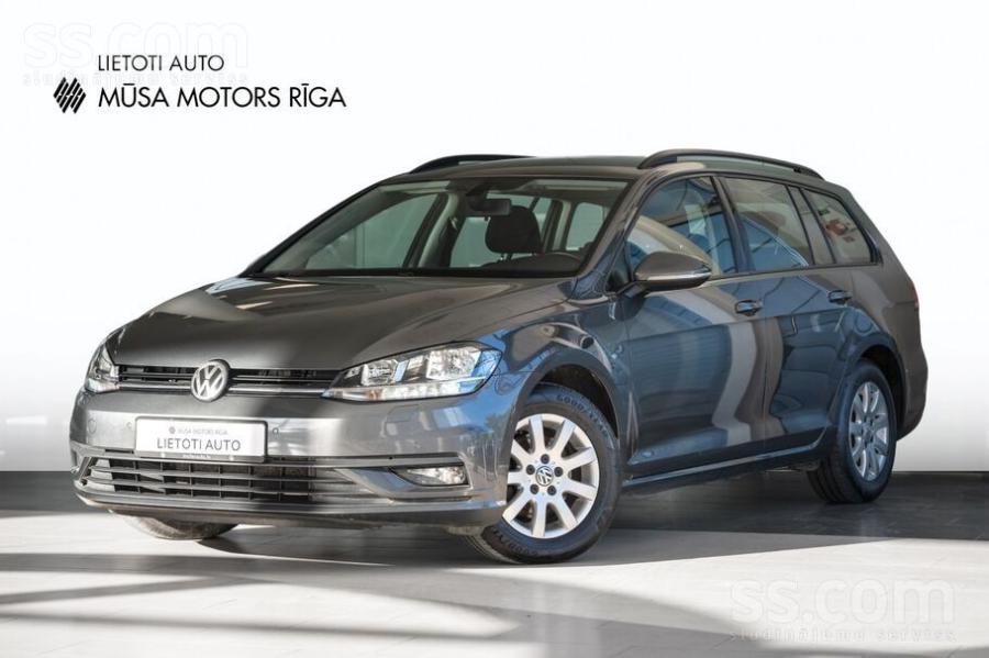 Grey Volkswagen Golf 2018 in Riga, with an engine capacity of 1.40 L and mileage of 191 thousand km for 6790 €, photo 1 on AUTOMOTO.COM.LV