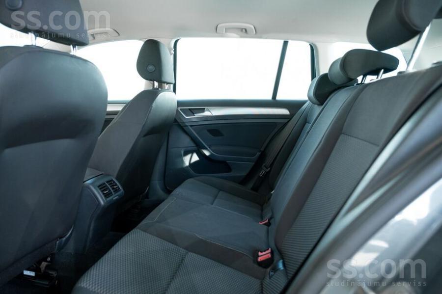 Grey Volkswagen Golf 2018 in Riga, with an engine capacity of 1.40 L and mileage of 191 thousand km for 6790 €, photo 7 on AUTOMOTO.COM.LV