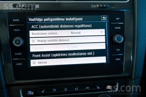 Grey Volkswagen Golf 2018 in Riga, with an engine capacity of 1.40 L and mileage of 191 thousand km for 6790 €, photo 22 on AUTOMOTO.COM.LV