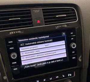 Grey Volkswagen Golf 2018 in Marijampole, with an engine capacity of 1.60 L and mileage of 231 thousand km for 8850 €, photo 8 on AUTOMOTO.COM.LV