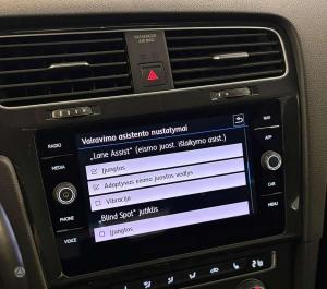 Grey Volkswagen Golf 2018 in Marijampole, with an engine capacity of 1.60 L and mileage of 231 thousand km for 8850 €, photo 9 on AUTOMOTO.COM.LV
