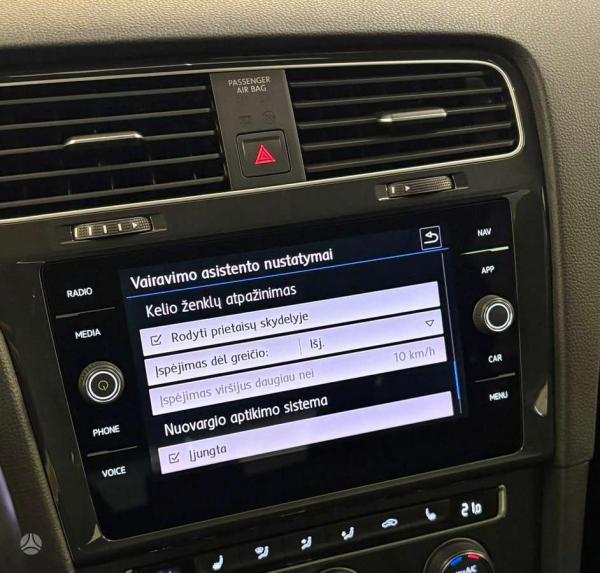 Grey Volkswagen Golf 2018 in Marijampole, with an engine capacity of 1.60 L and mileage of 231 thousand km for 8850 €, photo 9 on AUTOMOTO.COM.LV