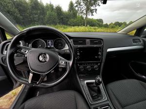 Pelēks Volkswagen Golf 2018 Viļņa, ar dzinēja tilpumu 1.40 L un nobraukumu 209 tūkst. km par 9850 €, foto 7 vietnē AUTOMOTO.COM.LV