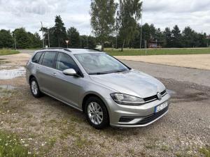 Grey Volkswagen Golf 2018 in Riga, with an engine capacity of 1.60 L and mileage of 321 thousand km for 7200 €, photo  on AUTOMOTO.COM.LV