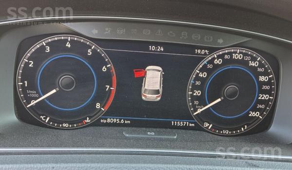 Pelēks Volkswagen Golf 2018 Cēsis, ar dzinēja tilpumu 1.50 L un nobraukumu 116 tūkst. km par 14500 €, foto 3 vietnē AUTOMOTO.COM.LV