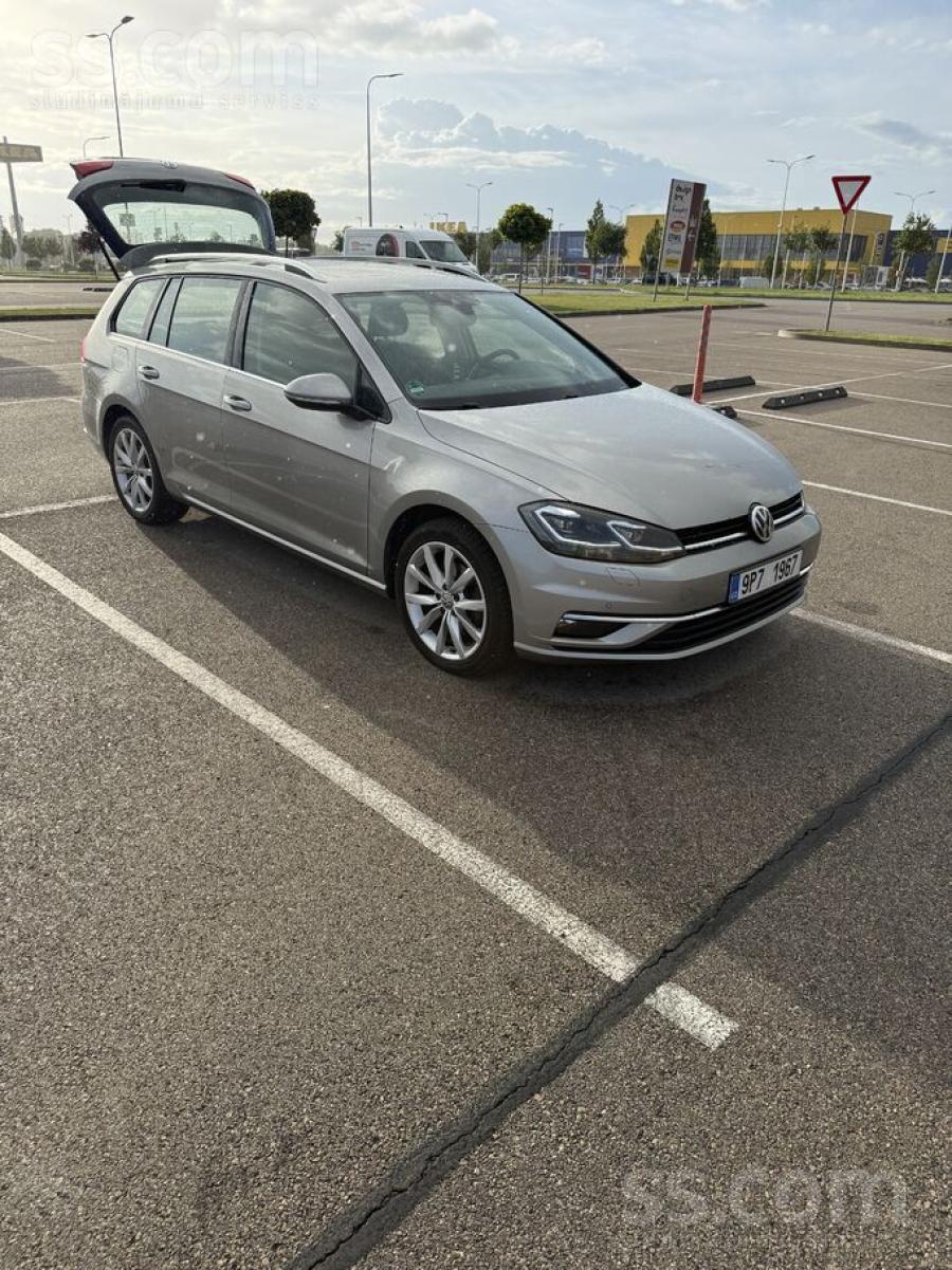 Grey Volkswagen Golf 2018 in Riga, with an engine capacity of 2.00 L and mileage of 292 thousand km for 12100 €, photo 3 on AUTOMOTO.COM.LV