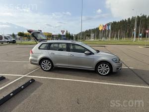 Grey Volkswagen Golf 2018 in Riga, with an engine capacity of 2.00 L and mileage of 292 thousand km for 12100 €, photo 4 on AUTOMOTO.COM.LV