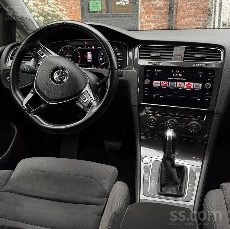 Pelēks Volkswagen Golf 2018 Tallina, ar dzinēja tilpumu 1.60 L un nobraukumu 230 tūkst. km par 11999 €, foto 26 vietnē AUTOMOTO.COM.LV