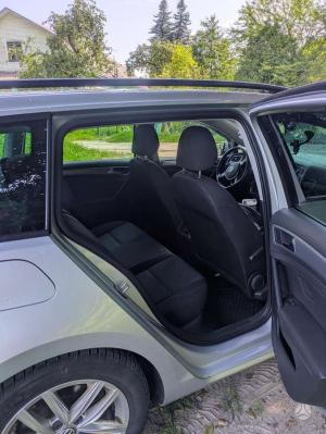 Pelēks Volkswagen Golf 2018 Viļņa, ar dzinēja tilpumu 1.50 L un nobraukumu 167 tūkst. km par 9500 €, foto 9 vietnē AUTOMOTO.COM.LV