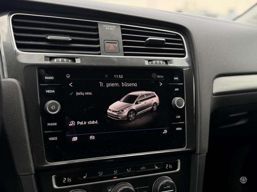 Pelēks Volkswagen Golf 2018 Šauļi, ar dzinēja tilpumu 1.60 L un nobraukumu 178 tūkst. km par 8999 €, foto 25 vietnē AUTOMOTO.COM.LV