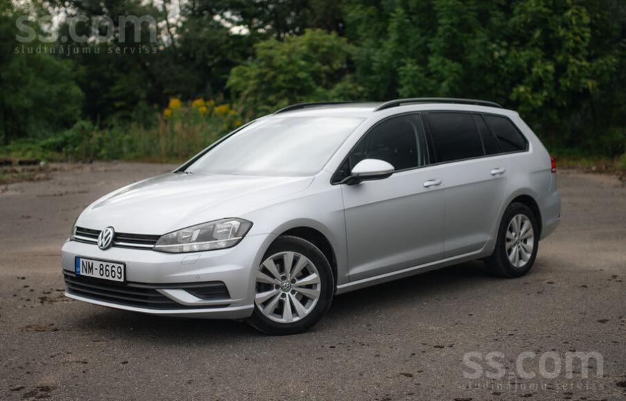 Grey Volkswagen Golf 2018 in Riga, with an engine capacity of 1.60 L and mileage of 189 thousand km for 9600 €, photo 1 on AUTOMOTO.COM.LV